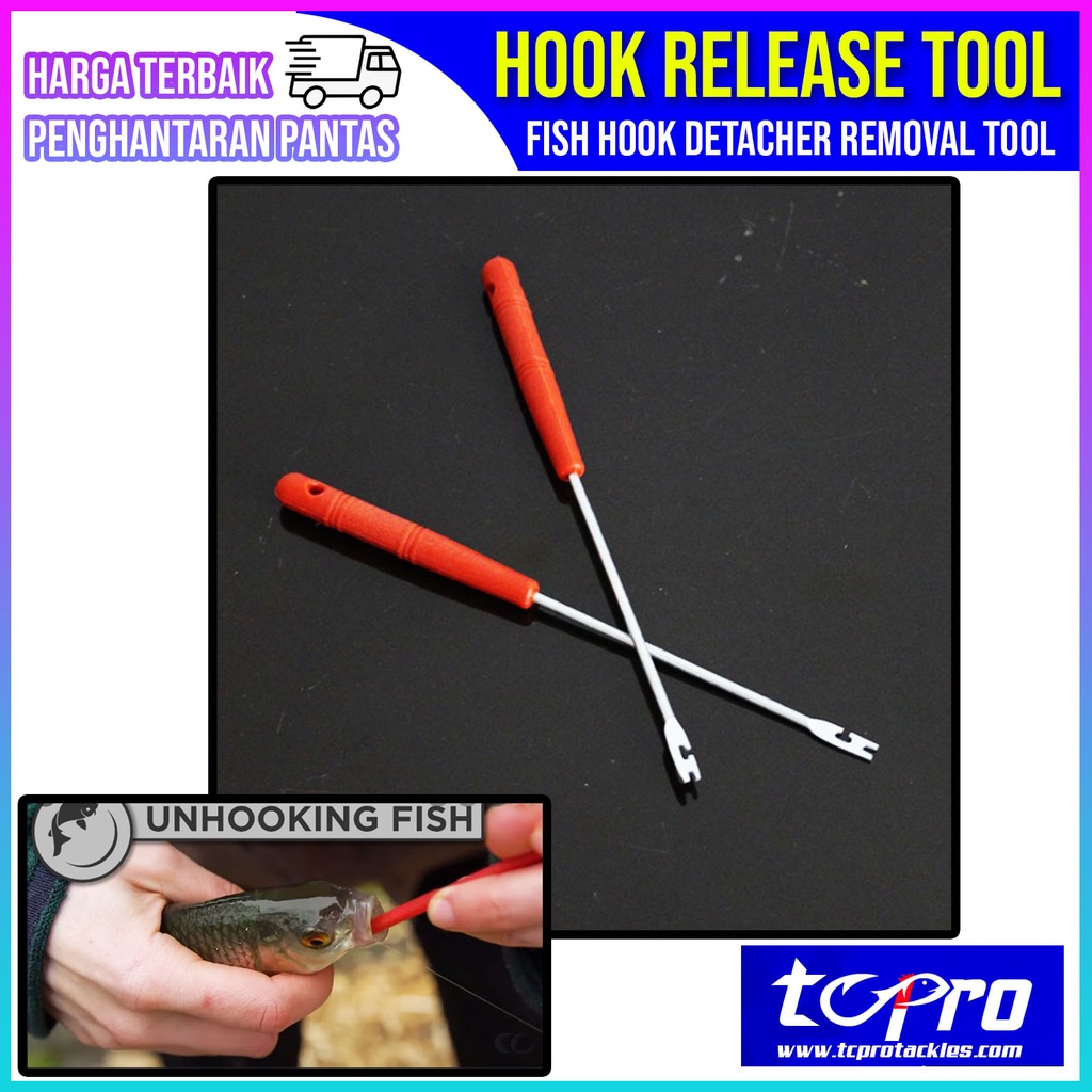 Pembuka Mata Kail Tackle Fish Hook Detacher Removal Tool Unhook ...