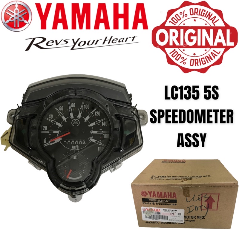 YAMAHA LC135 LC 5SPEEDS 100% ORIGINAL METER SET METER ASSY SPEEDOMETER ...