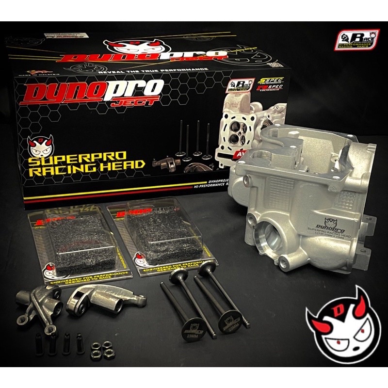 DYNOPRO RACING PRO CNC SUPERHEAD 20/23MM & 22/25MM LC135 YAMAHA SUPER ...