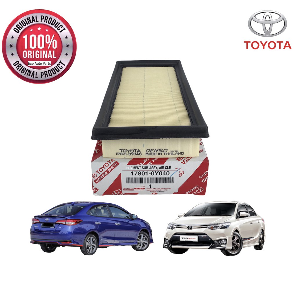 Toyota Air Filter Vios NCP150 NSP151 Avanza F653 Genuine Part Original ...
