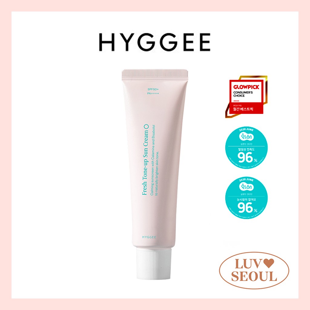 [HYGGEE] Fresh Tone Up Sun Cream 50ml (SPF50+ PA++++) | Shopee Malaysia
