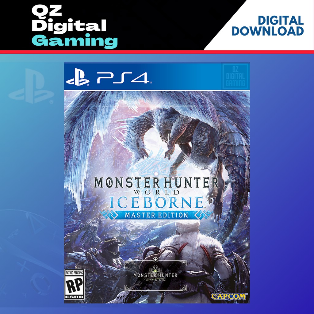 PS4 / PS5 Monster Hunter World + Iceborne DLC Master Edition Digital ...