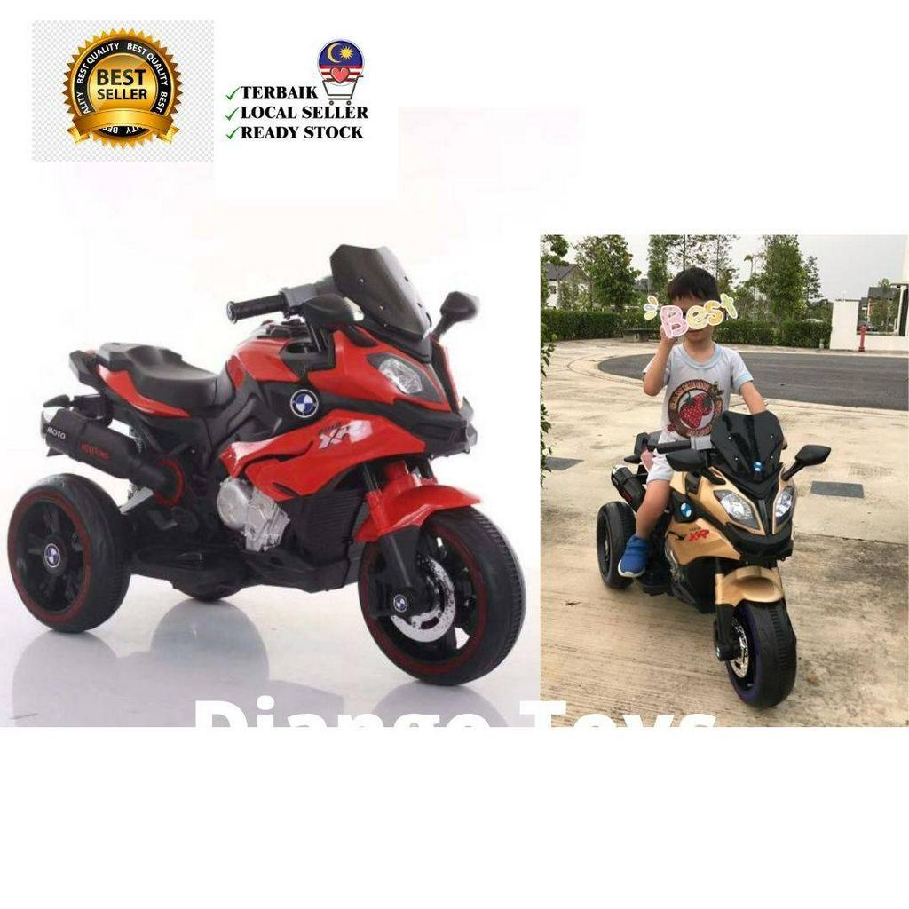 Ready Stock Motor Budak Rechargeable Electric sports motor bike ride on ...