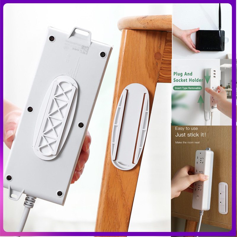 Home-free Wall-mounted Plug-in Board Router Plug-in Line Board Holder ...