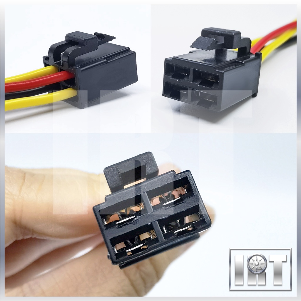 4 Pin Relay Socket Foglamp Accord SDA Honda Alarm Light Lampu Kereta ...