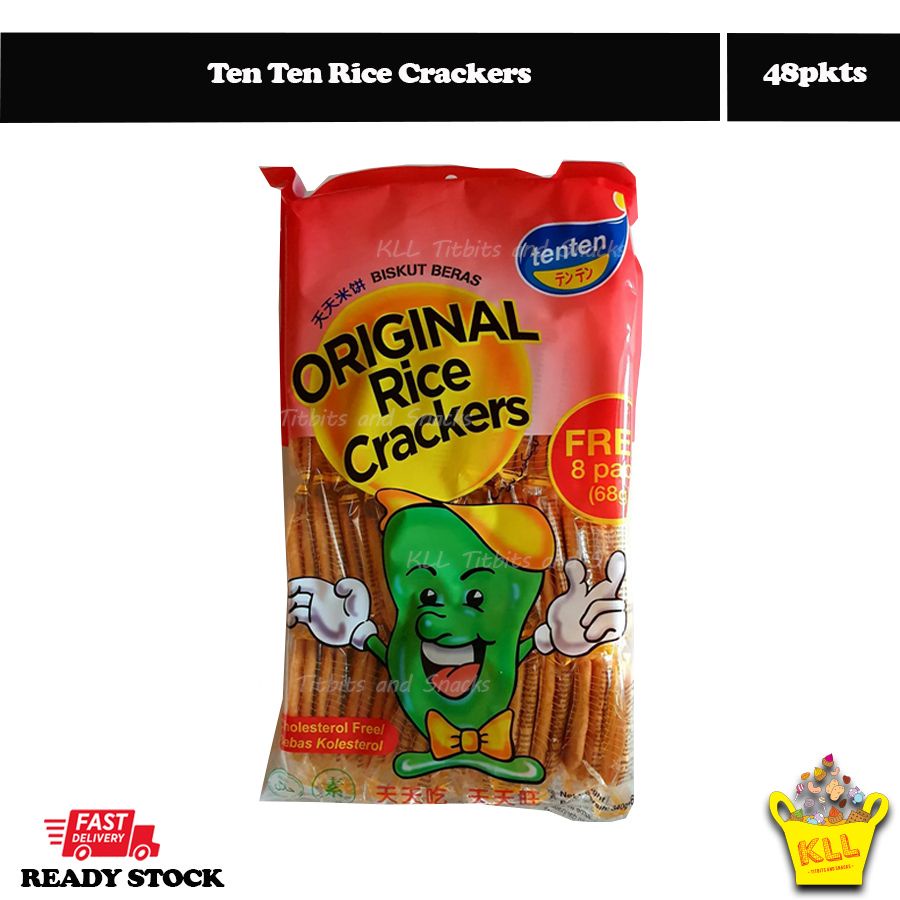Ten Ten Rice Crackers 48pcs (New Price) | Shopee Malaysia