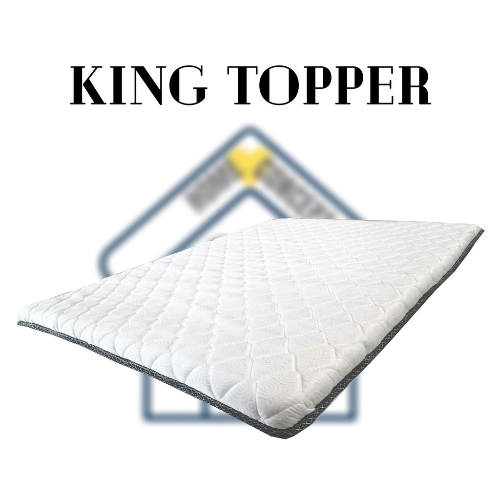(Premium Quality)Extra Thick 3" Topper Single Topper/Queen Topper/Super ...