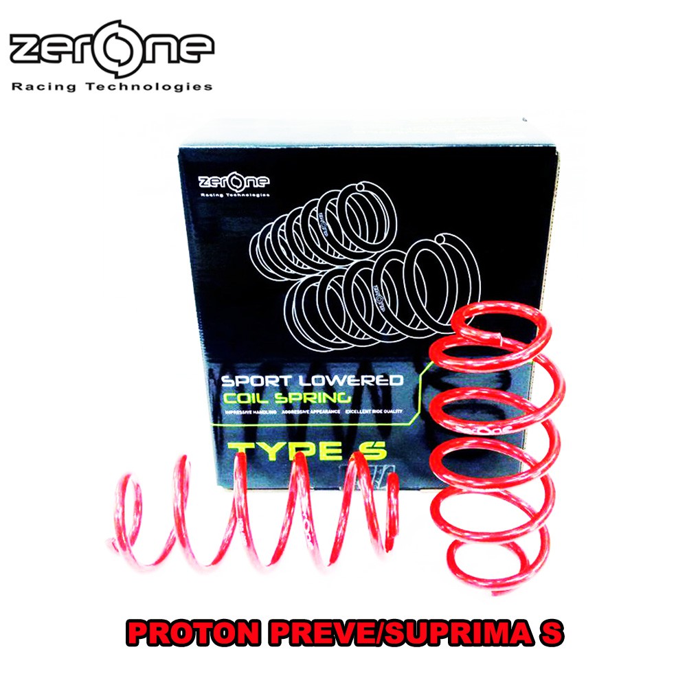 PROTON PREVE/SUPRIMA S-ZERONE TYPE S SPORT SPRING | Shopee Malaysia