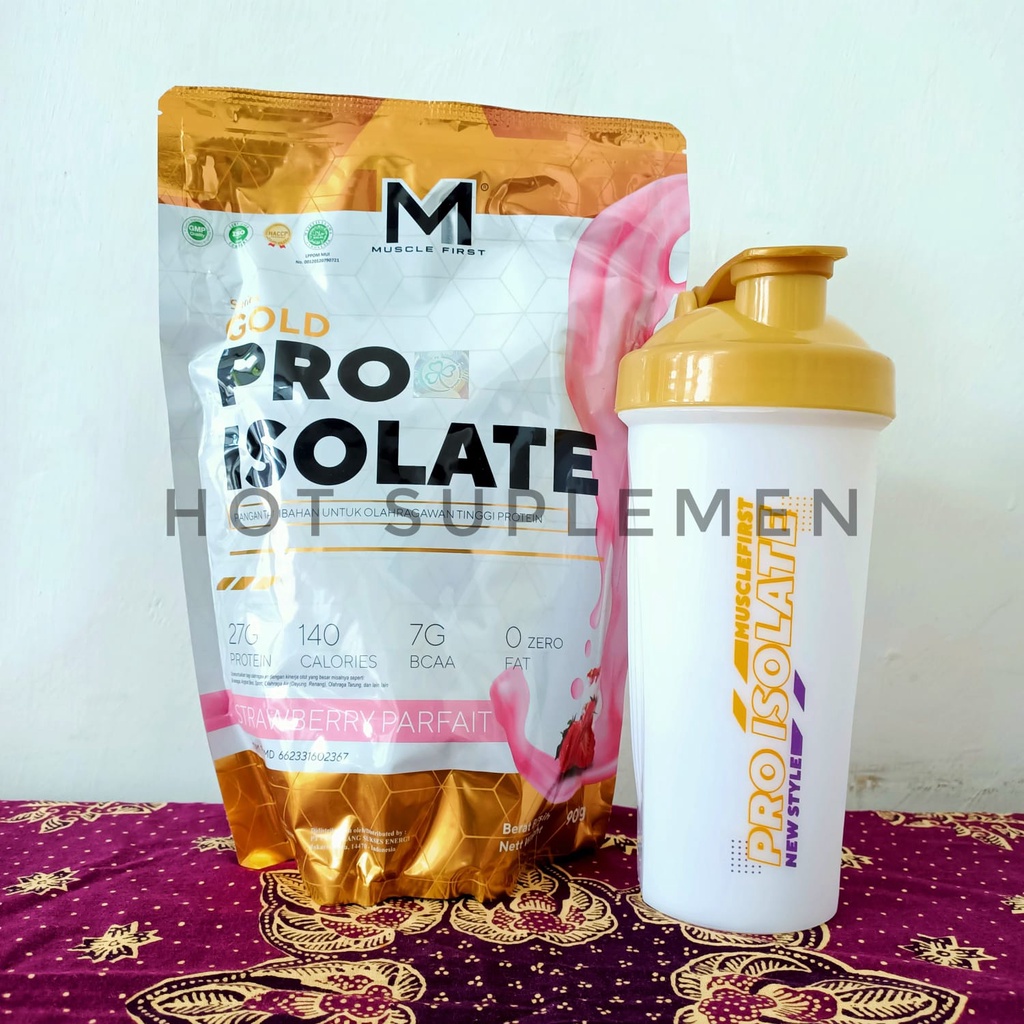 M1 Muscle First Gold Pro Isolate 2 Lbs 900 Gr Whey Protein Isolate FS ...