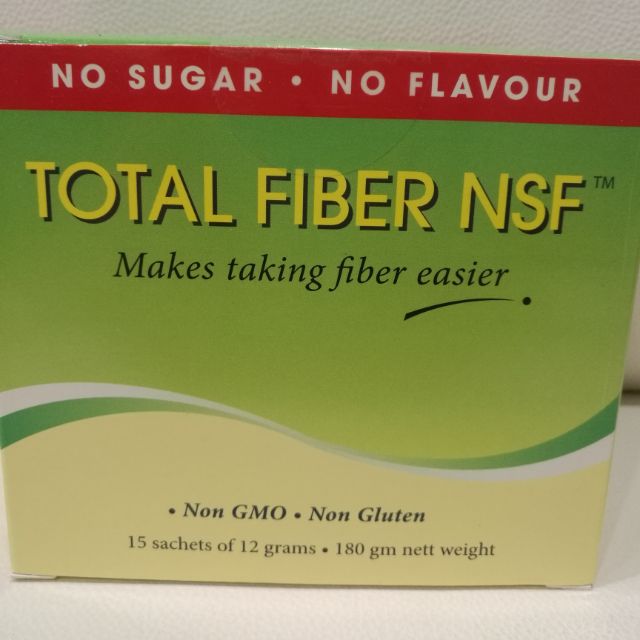 TOTAL FIBER NSF sugar free EXP 10/2024 | Shopee Malaysia