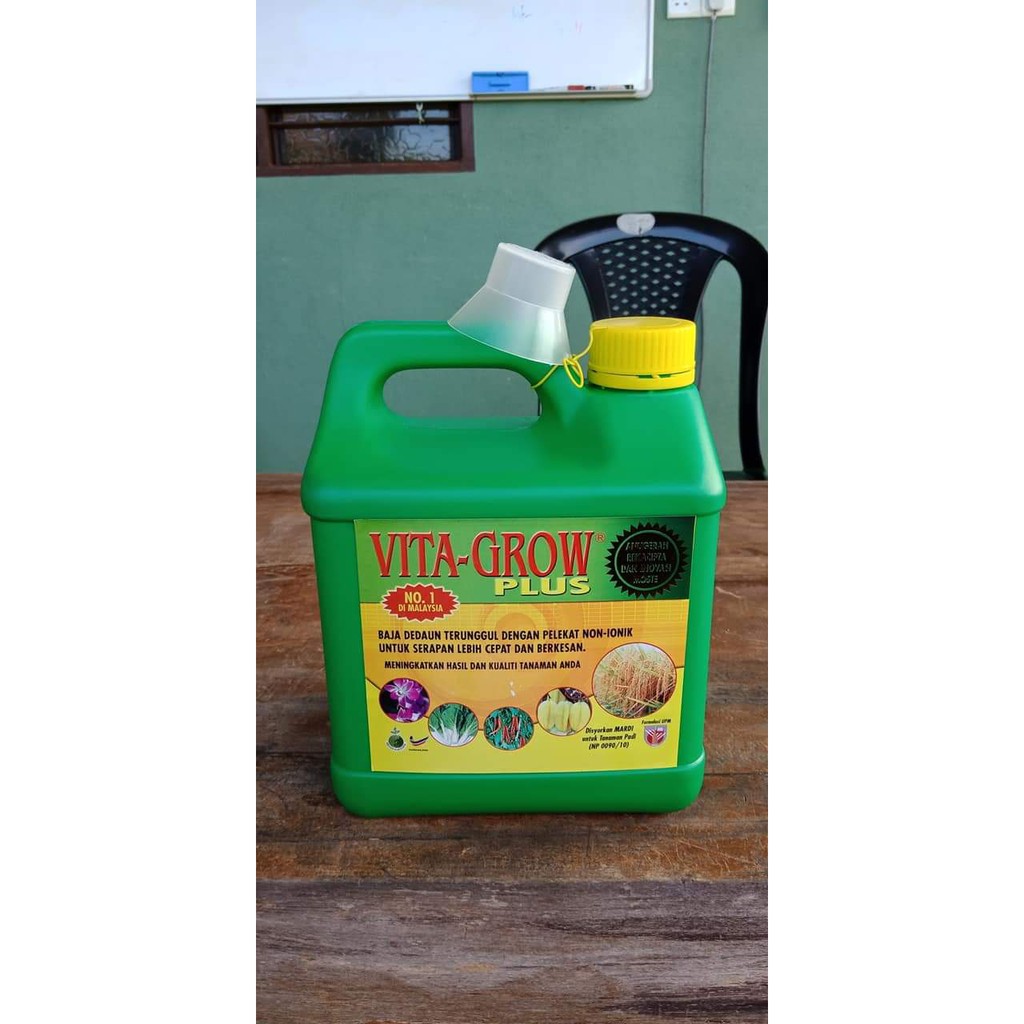 BAJA FOLIAR VITA - GROW PLUS 4L | Shopee Malaysia