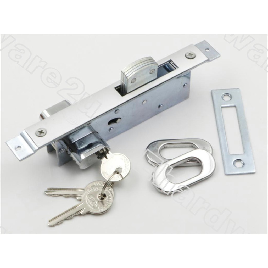 Mico Narrow Profile Aluminum Frame Swing Door Lock (Short Backset 23mm ...