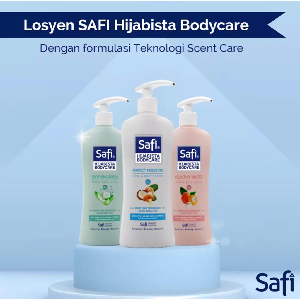 Safi Hijabista BodyCare Hand & Body Lotion (Losyen Tengan & Badan ...