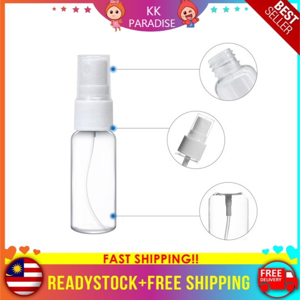20ml Plastik Botol Spray Kosong | Plastic Bottle Spray Travel ...