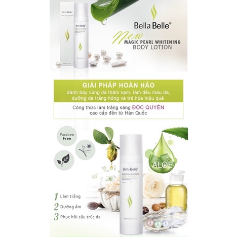 Bella BELLE Body Whitening Body Lotion | Shopee Malaysia