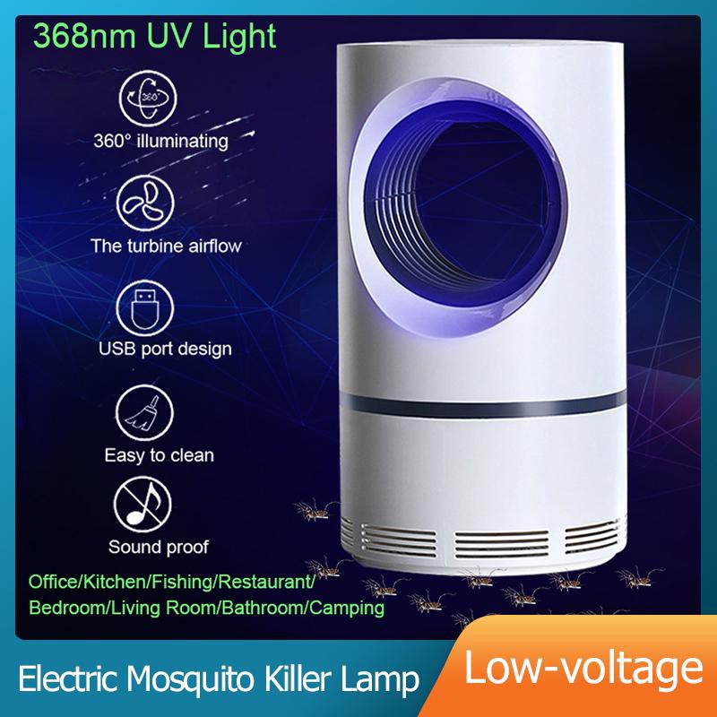 New USB LED Light Electric Insect Killer Fly Bug Mosquito Trap Lamp ...