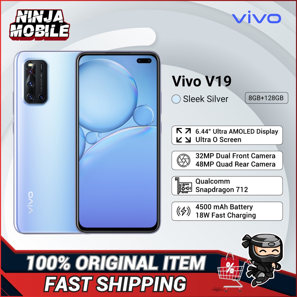 VIVO V19 LTE 4G(8GB+128GB) ORIGINAL VIVO MALAYSIA SET | Shopee Malaysia