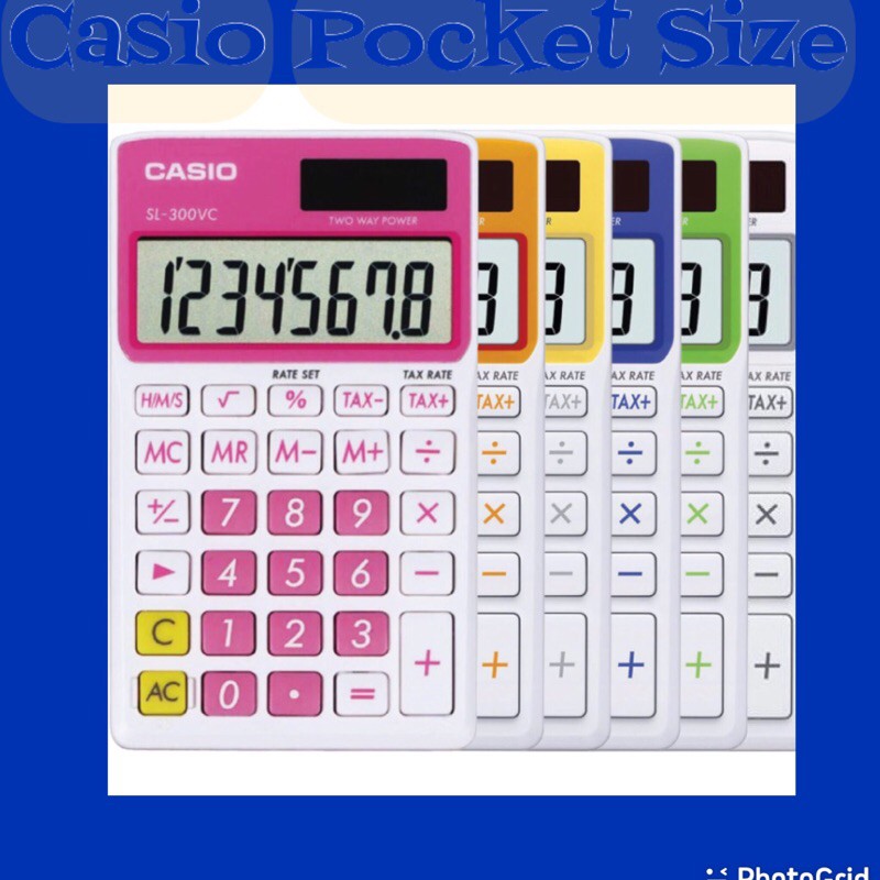 Casio Pocket Size calculator SL 300VC | Shopee Malaysia