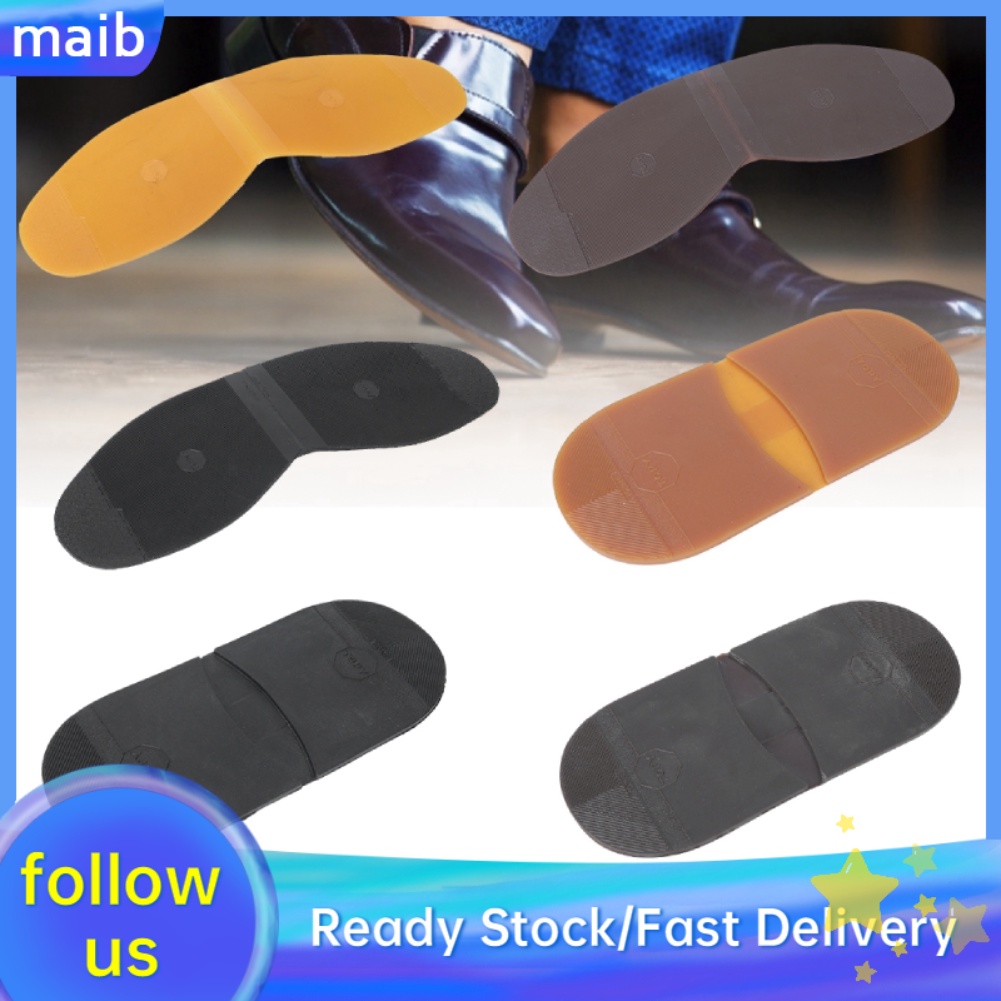 MaiB Leather Shoes Forefoot/Heel Sole Rubber Wearproof Outsoles Hand ...