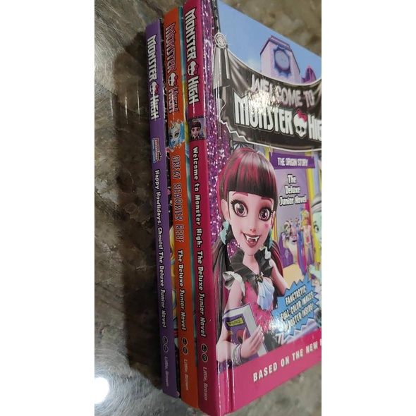 Monster High ~ The Deluxe Junior Novel ( Hard Cover ) | Shopee Malaysia