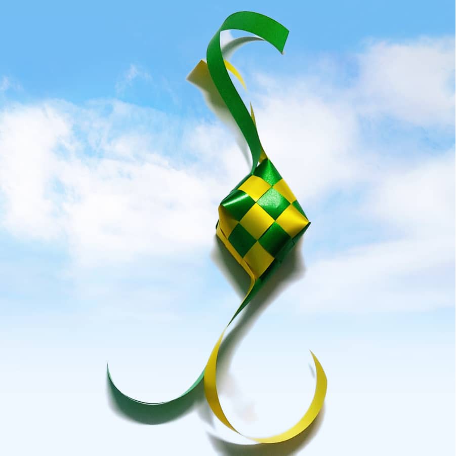 RAYA SALES KETUPAT RIBEN / KETUPAT HIASAN RAYA AIDILFITRI (SIZE 6.5L x ...