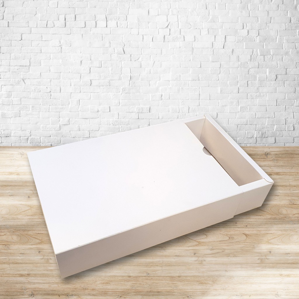 White Gift box(S) | White Kraft Box | Slide in White Box | Small cute ...