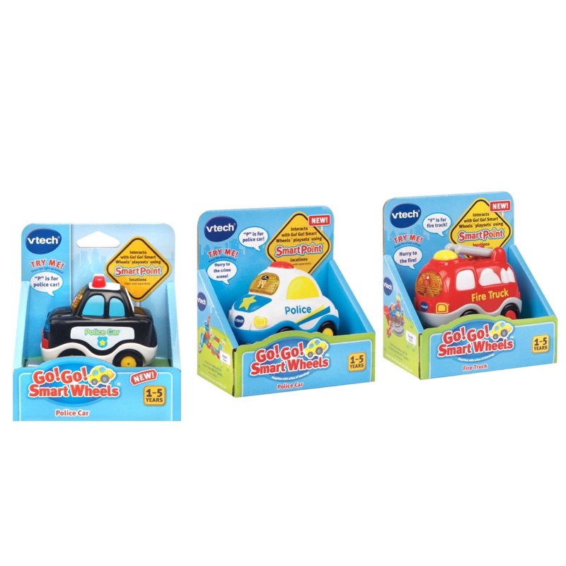 VTech Smart Wheels Musical Police Car/ Fire Truck | Shopee Malaysia