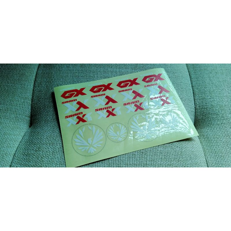 SRAM logo & SRAM crankset decal sticker | Shopee Malaysia