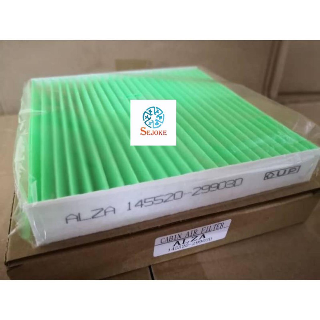 Cabin Air Filter For Perodua Alza ( Green ) | Shopee Malaysia