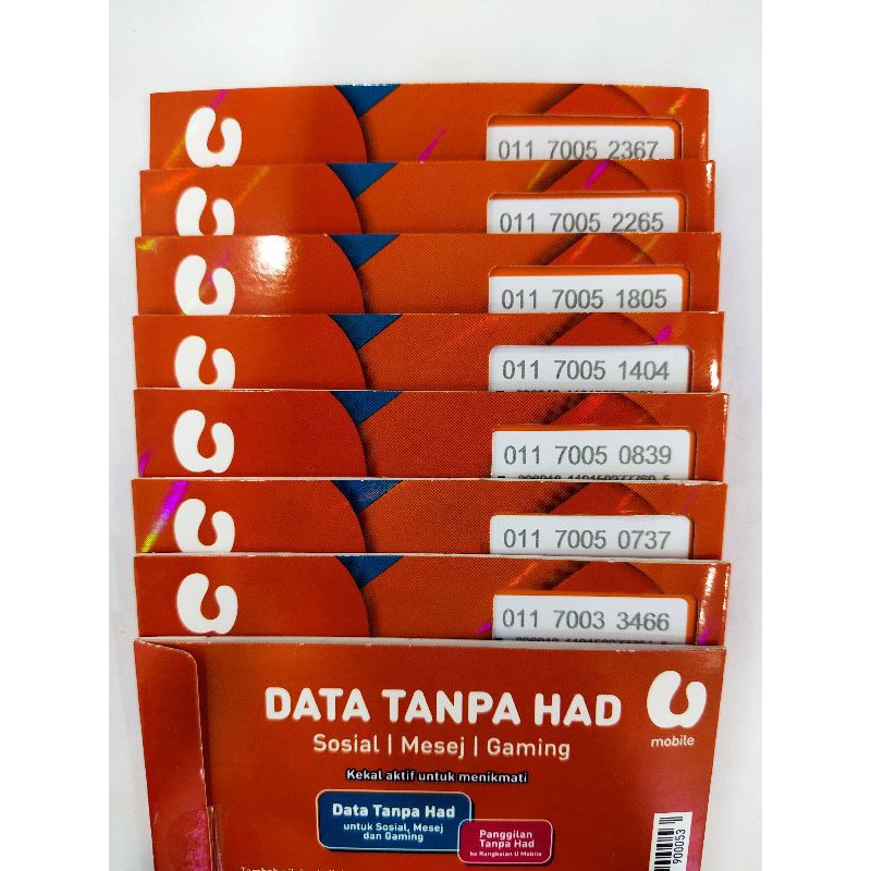 VIP NUMBER /UMOBILE /U MOBILE FUNZ /U MOBILE SIMPACK🔥🔥🔥 | Shopee Malaysia