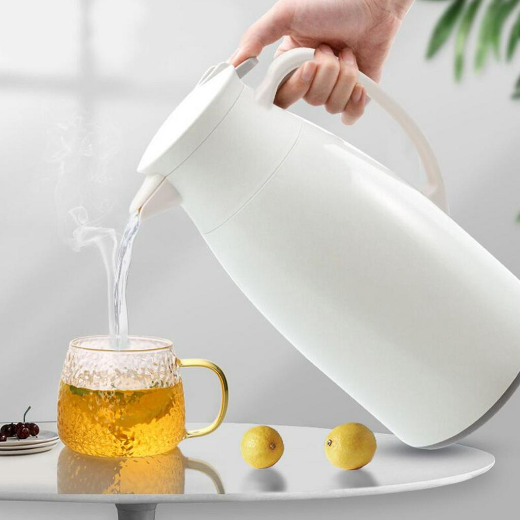 Stainless Steel Thermal Flask Vacuum Insulated Water Pot Coffee Tea ...