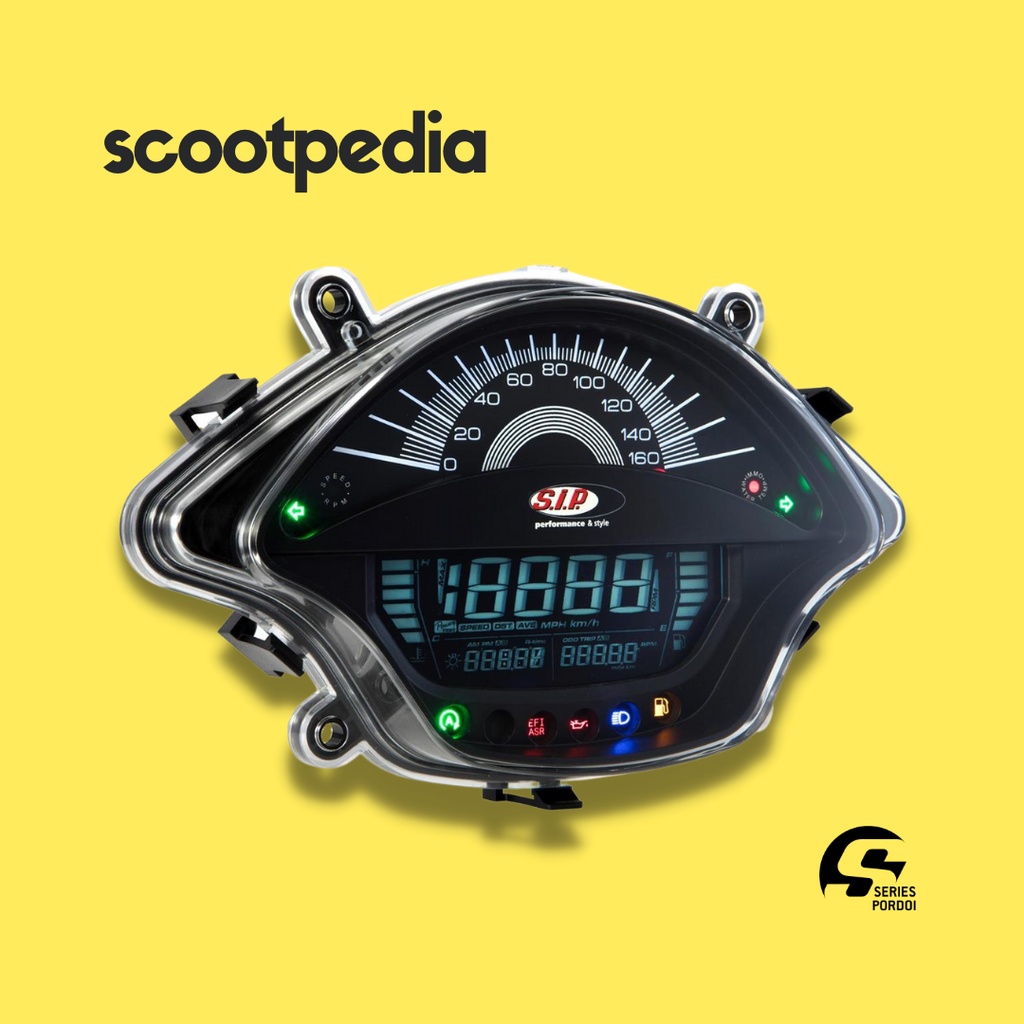 Vespa Speedometer/Rev Counter SIP Vespa GTS | Shopee Malaysia