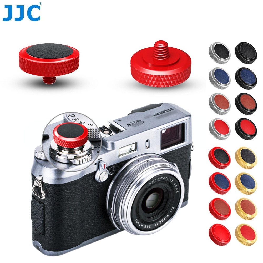 JJC Camera Shutter Button Soft Release for Fujifilm X100VI X100F X-T50 X-T5 X-T4 X-T3 X-T2 X-T30 ...