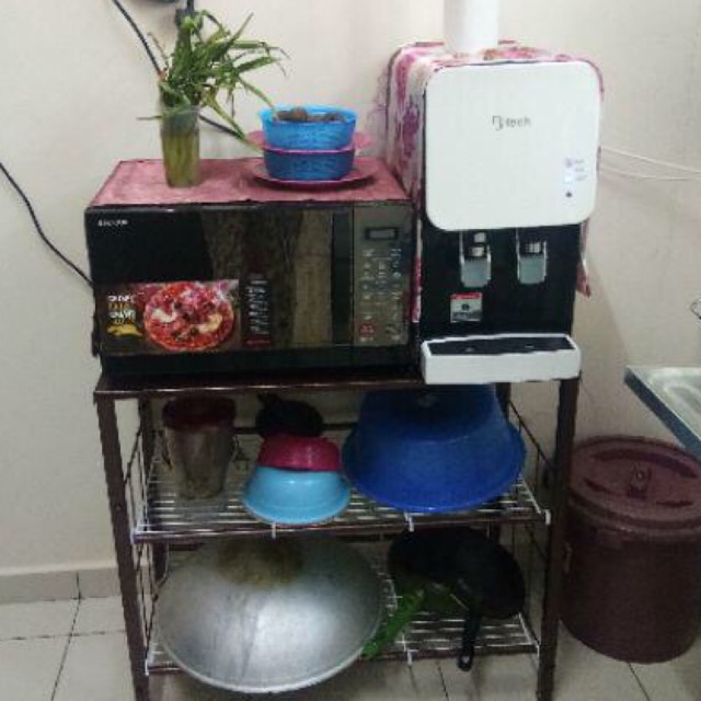 RAK MEJA DAPUR, PENAPIS AIR & OVEN | Shopee Malaysia