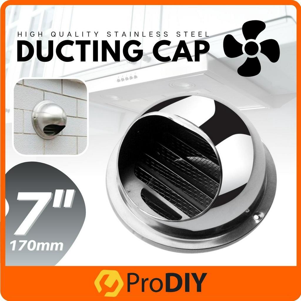 7" (170mm) Stainless Steel Ducting Cap | Shopee Malaysia