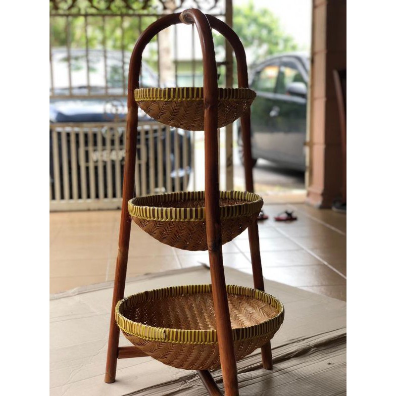 🔥SALE🔥Bakul Bawang / Bakul Rotan / Tempat Bawang | Shopee Malaysia