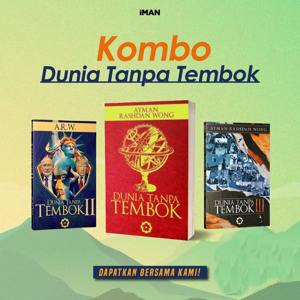 Kombo Dunia Tanpa Tembok 1-3 oleh Ayman Rashdan Wong | Shopee Malaysia