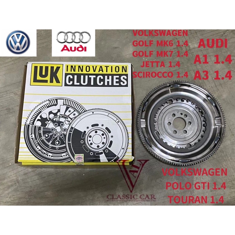 ( 100% ORIGINAL LUK ) VOLKSWAGEN GOLF MK6 1.4 MK7 1.4 JETTA 1.4 SCIROCCO 1.4 POLO GTI 1.4 TOURAN ...