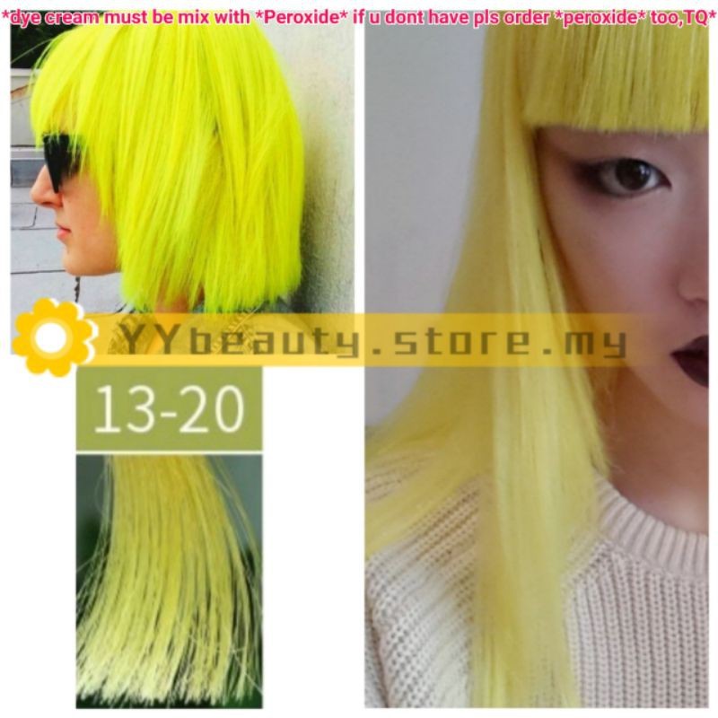 Dye rambut pewarna PEWARNA RAMBUT HAIR DYE COLOUR 100ml/Fashion Hair ...