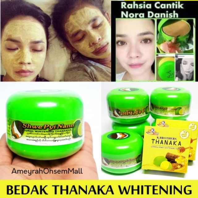 BEDAK THANAKA TANAKA ORIGINAL UTK LICINKAN KULIT MUKA | Shopee Malaysia