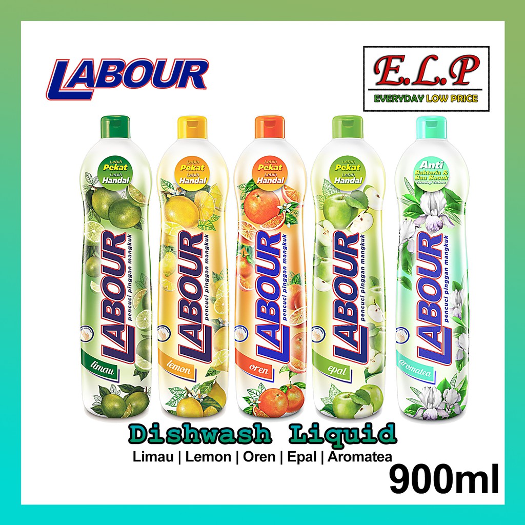 Labour Dishwash Liquid 900ml | Shopee Malaysia