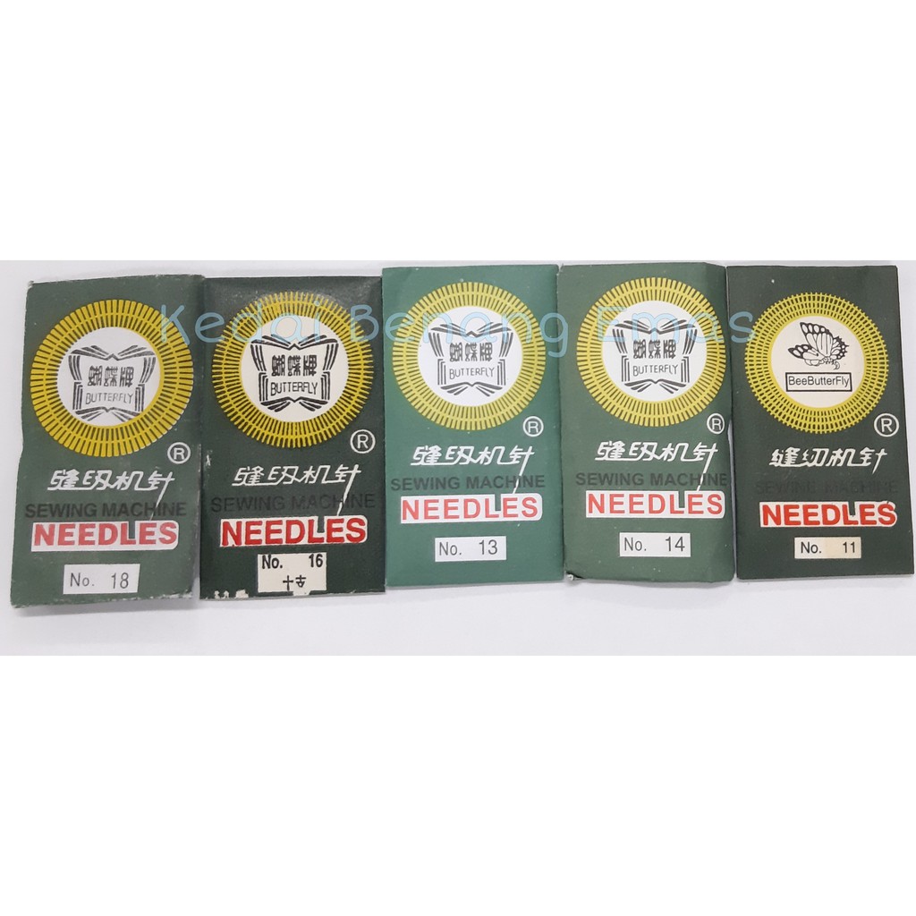 Butterfly HA Sewing Needles / Jarum Mesin Vintage ( OFFER ) | Shopee ...