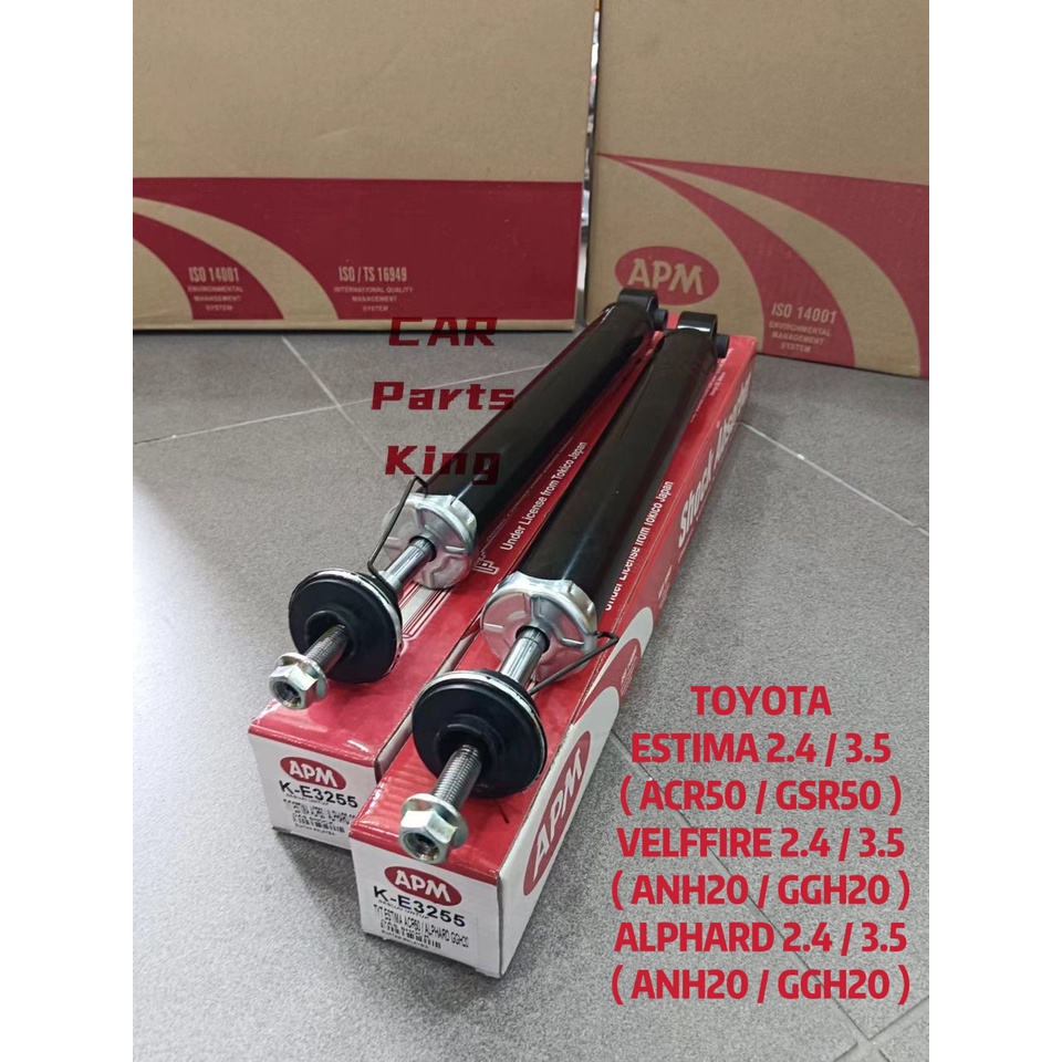 ( ORIGINAL APM ) TOYOTA ESTIMA ACR50 GSR50 VELLFIRE ANH20 GGH20 ALPHARD ...