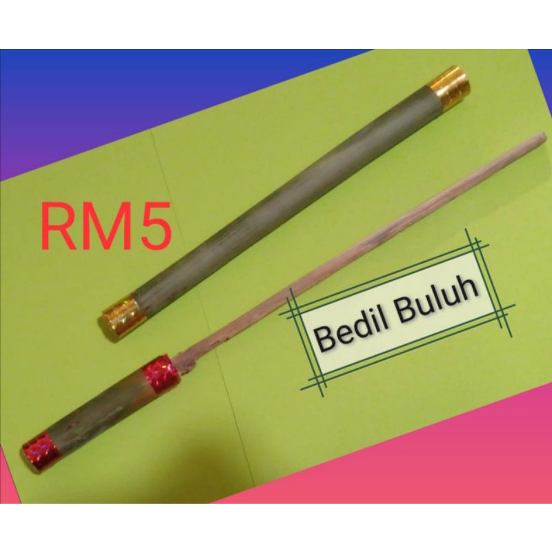 Bedil buluh mainan 90an@ Caplom | Shopee Malaysia