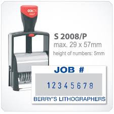 COLOP Classic Line S2008/P Custom Dater / DATE STAMP 29 x 57mm (7 Bands Number) | Shopee Malaysia