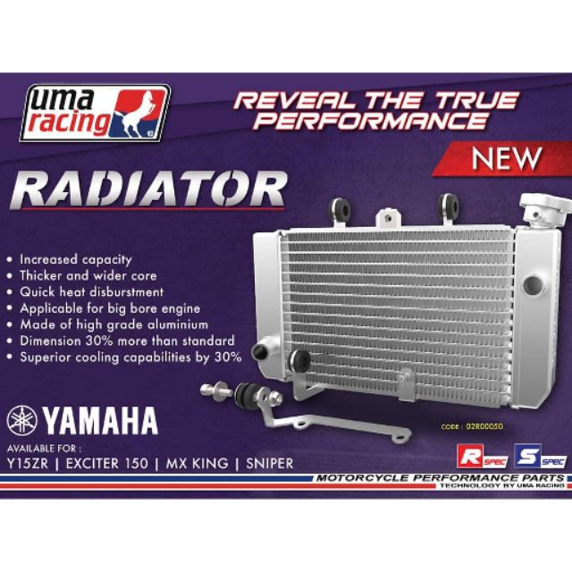 Y15ZR RADIATOR UMA RACING 350ML | Shopee Malaysia
