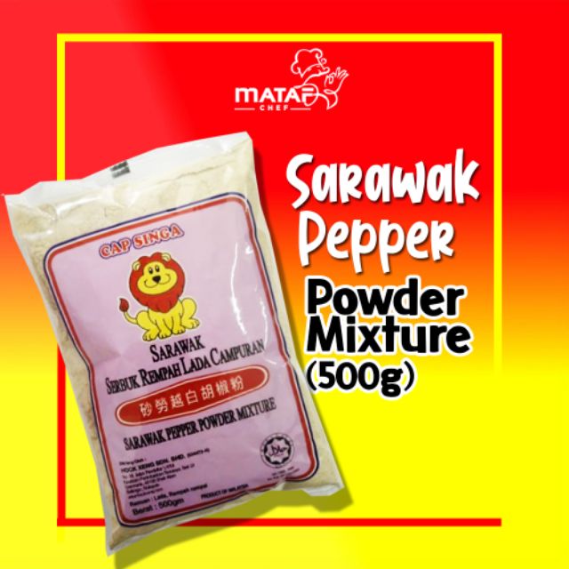 Sarawak Pepper Powder Mixture 500g | Shopee Malaysia