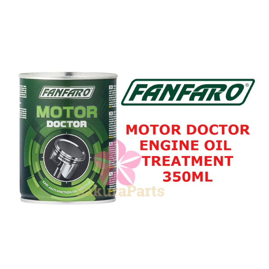 (MADE IN GERMANY) SCT FANFARO MOTOR DOCTOR / ENGINE OIL TREATMENT 350Ml ...