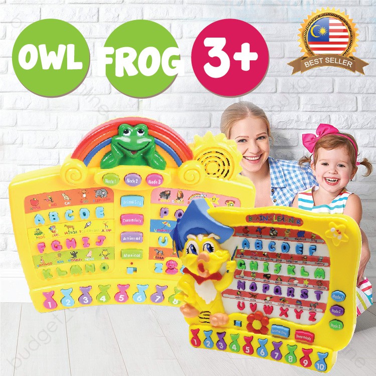 3+ Kiki Magic Academy Learning Talking Alphabet Number Baby Musical Toy ...