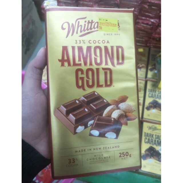 💥💥🔥almond gold bar whittakes 250g 🔥🔥 | Shopee Malaysia
